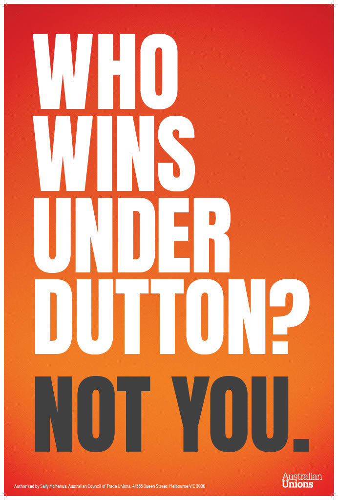 Don't Risk Dutton – Australian Unions