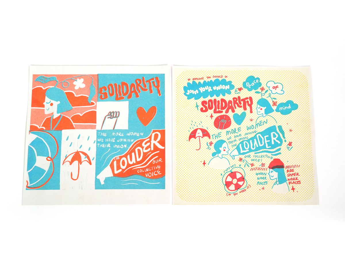 Reasons to Join Your Union 11x11" Art Prints – Australian Unions