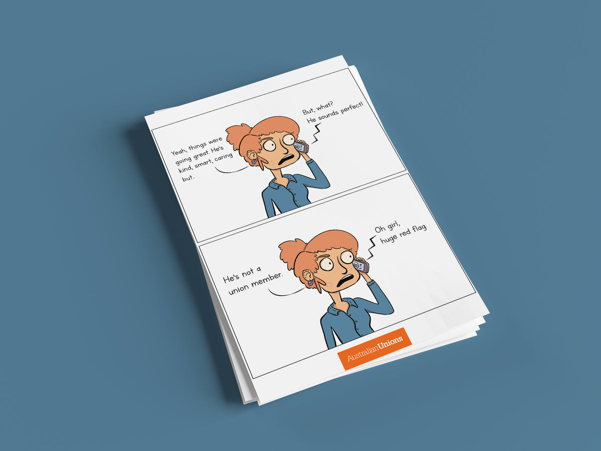 Union Postcards: Cartoon Pack – Australian Unions