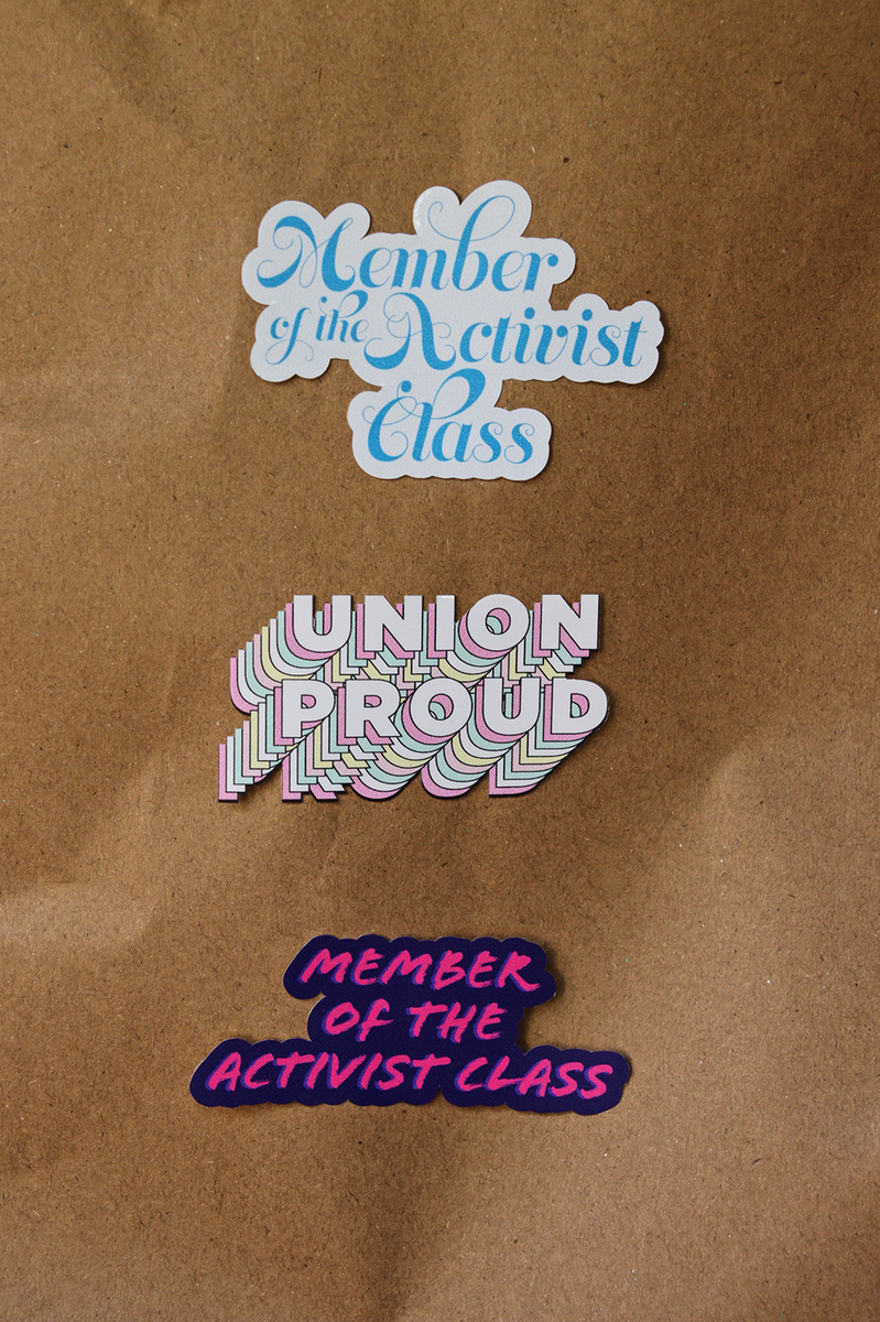 Union Activist Sticker Pack – Australian Unions